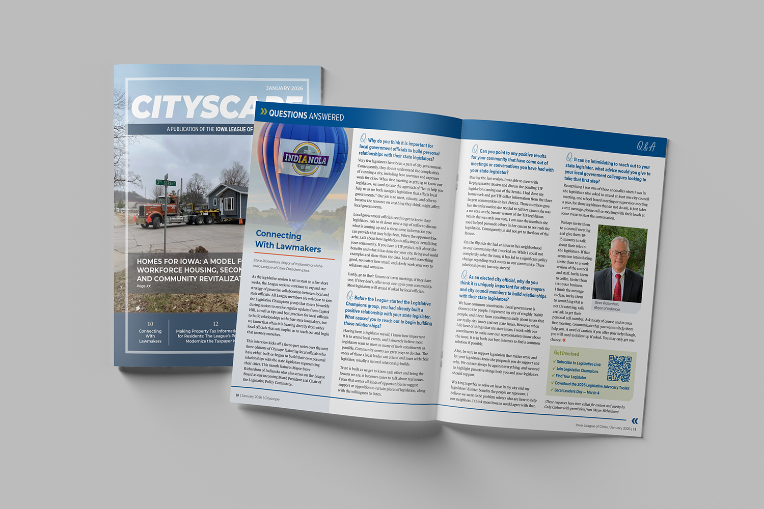 Cityscape Distribution - IOWA League