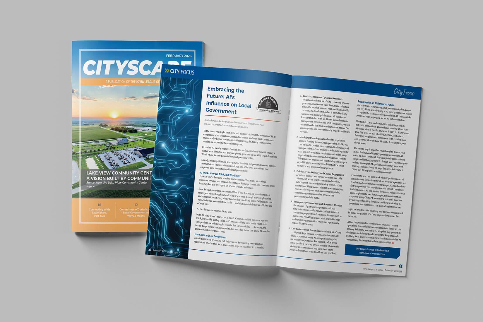 Cityscape Distribution - IOWA League