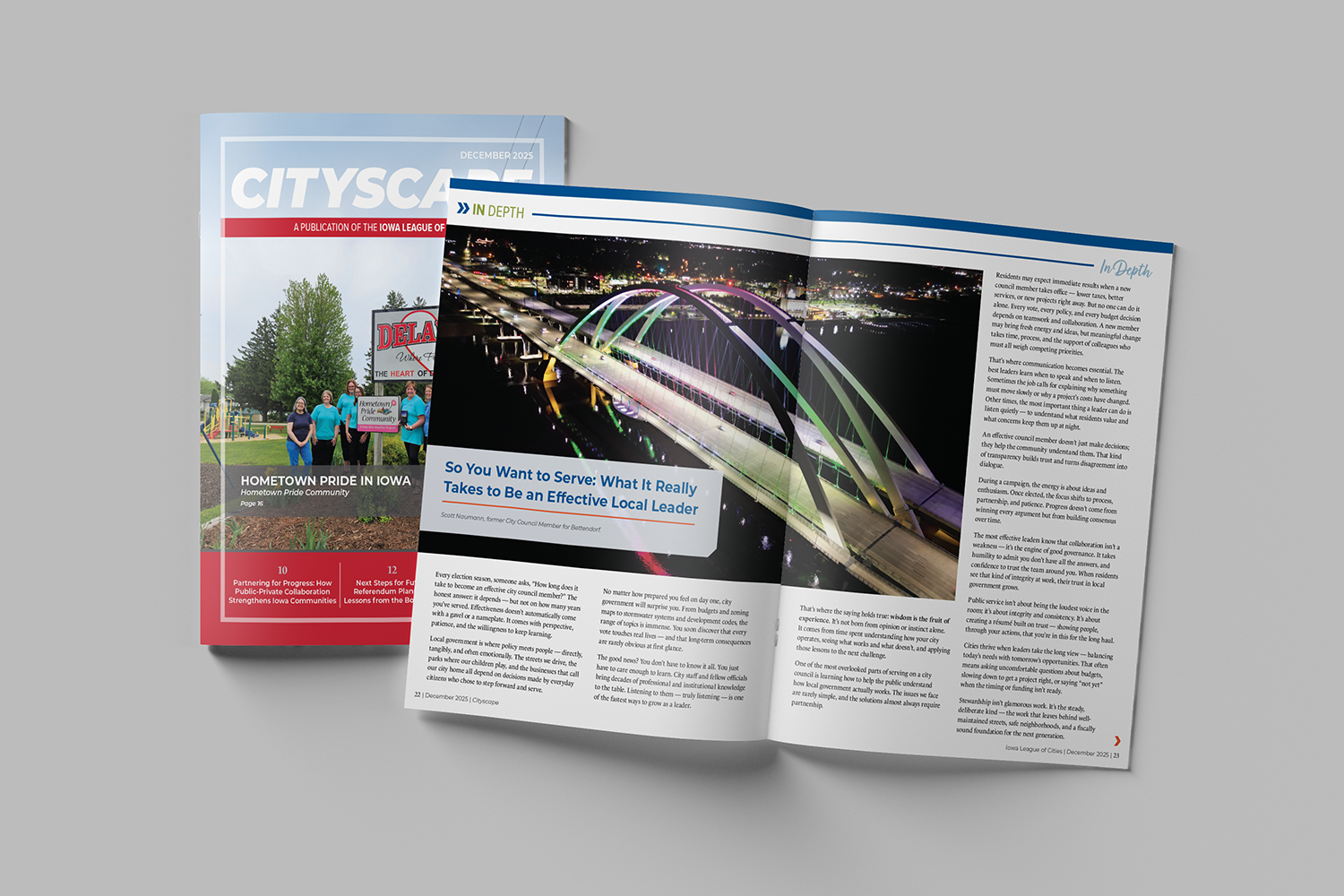 Cityscape Distribution - IOWA League